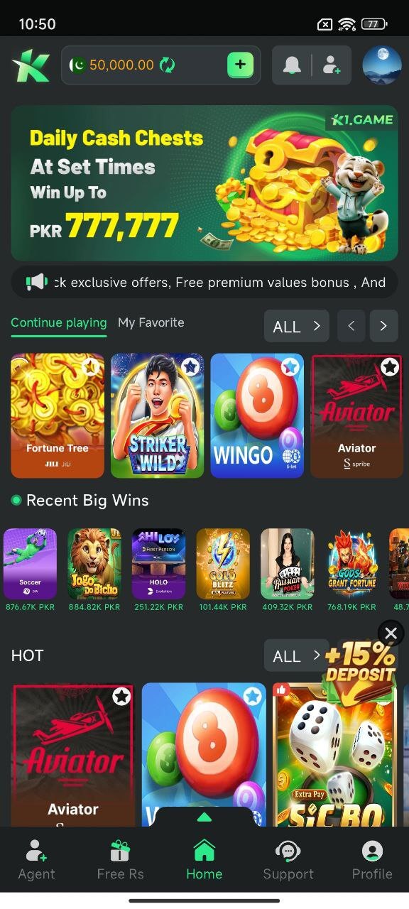 K1game Pakistan Official | Free Online Real Money Games